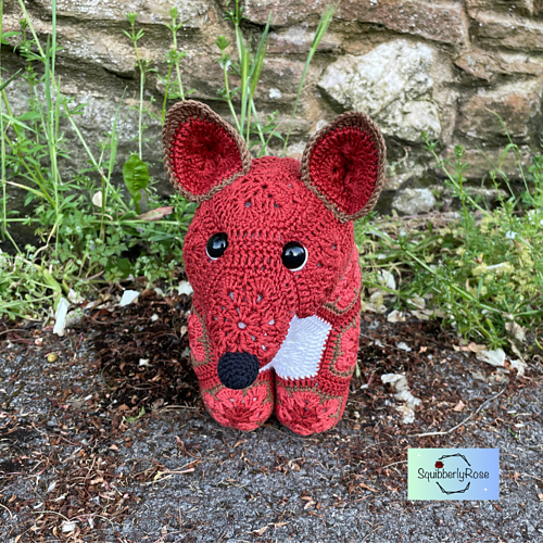 Ravelry: Freddie The African flower fox pattern by selina page