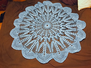 Ravelry: Syrrie's Northern Lights Doily Blanket