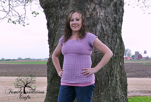 Ravelry: Primrose Blouse pattern by Michelle Ferguson