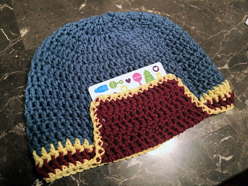 Ravelry: Baby Gift Card Beanie pattern by Crochet Kitten