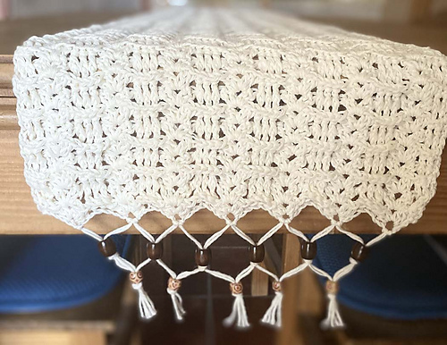 Ravelry: Making Waves Table Runner pattern by Stacy Wilkinson