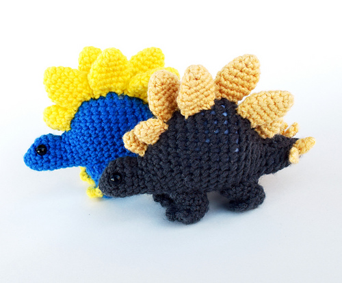 Ravelry: Miniature Stegosaurus Amigurumi/Plush Toy pattern by ...