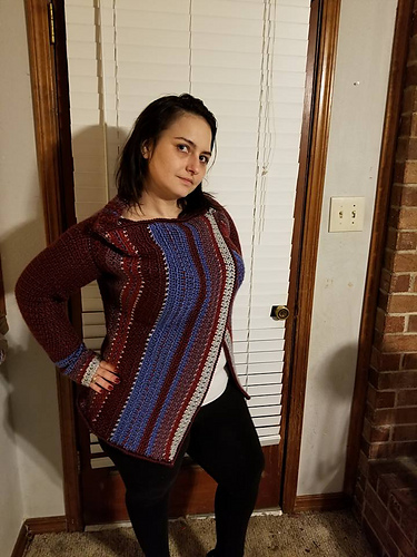 Ravelry: Navajo Inspired Blanket Cardigan pattern by Tasha Margette