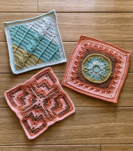 Ravelry: Phoenix Patchwork Afghan Square pattern by Tasha Margette