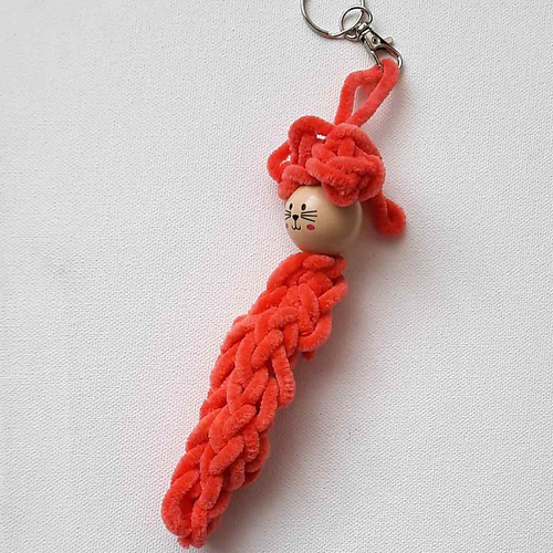 Ravelry: Finger Worry Worm For Kids pattern by May Shehab and Nadine Shahin