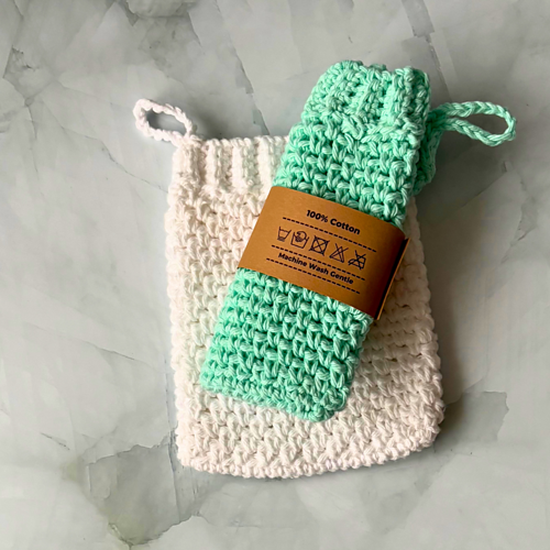 Ravelry: Beginner Bath Mitt pattern by May Shehab