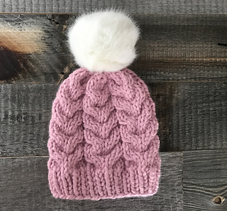 Ravelry: Horseshoe Cable Knit Toque pattern by Andrea Kemper