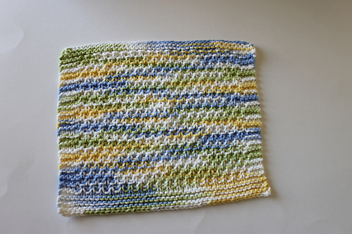 Ravelry: Moss Stitch Dishcloth pattern by Mindy Hudson