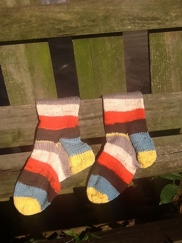 Ravelry: Easy Magic Loop Sock pattern by Courtney Aten
