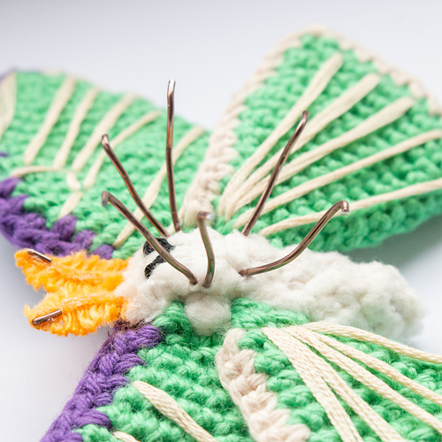 Ravelry: Luna Moth pattern by Stella Taubenheim