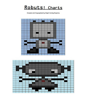 Ravelry: Robuts! Charts pattern by Steph Conley