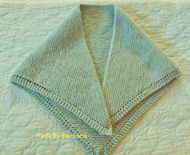 Ravelry: Jan's easy prayer shawl pattern by Jan Rosé