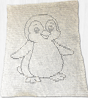 Ravelry: Cute Penguin Filet Blanket pattern by Carla Gasson