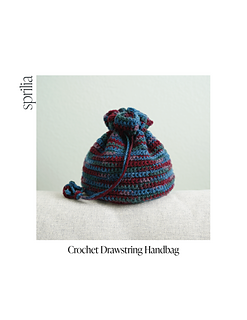 Ravelry: Sprilia Drawstring Handbag pattern by Auri Yates