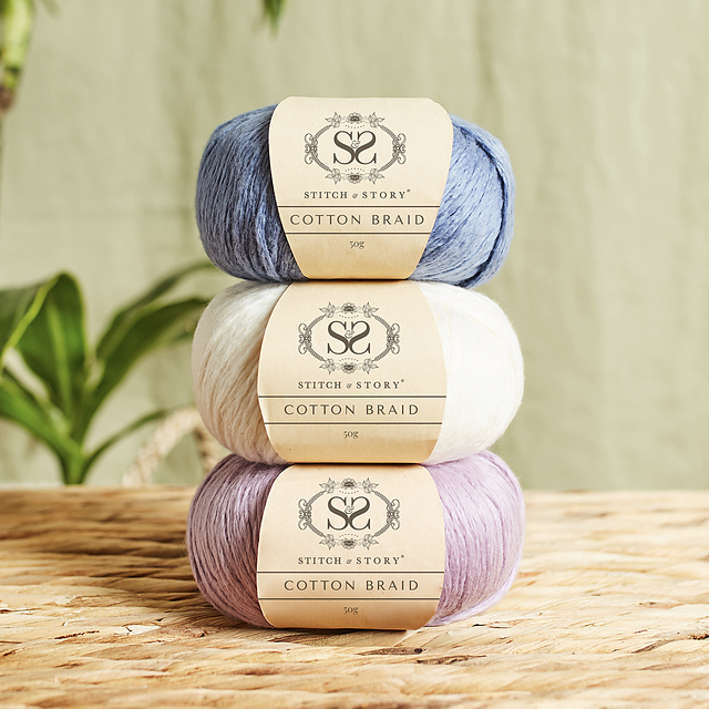 Ravelry: Stitch & Story Cotton Braid