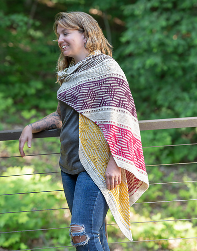 Ravelry: Drifting Diamonds pattern by Jennifer Weissman