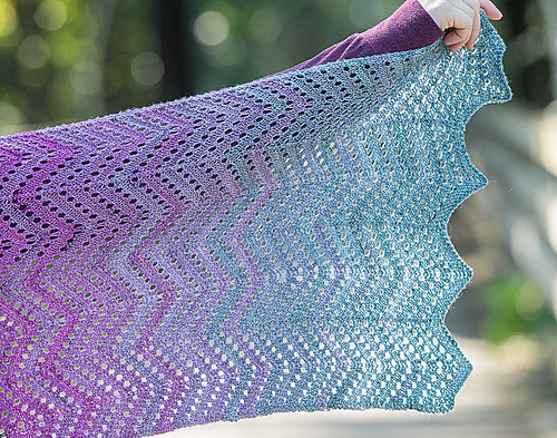 Ravelry: Dancing Ledge Shawl pattern by Emily Wood