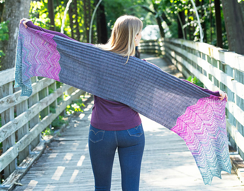 Ravelry: Dancing Ledge Shawl pattern by Emily Wood