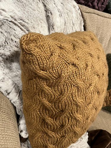 Ravelry: Sandy Waves Pillow pattern by Stacey Roman