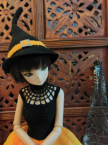 Ravelry: Smart Doll witch hat pattern by Stitching Haven