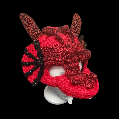Ravelry: How To Build Your Dragon...Mask! pattern by StitchingInShadows