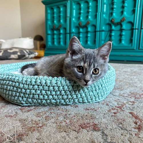 Ravelry: Cozy Cat Bed pattern by Jessica Underwood