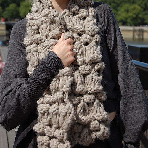 Ravelry: Sculptural Boa Scarf pattern by Gosia Dzik-Holden