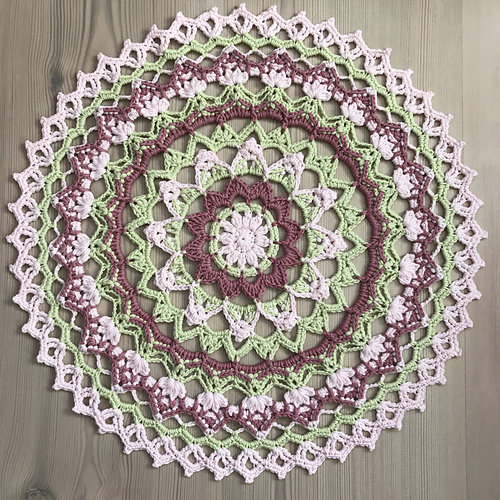 Ravelry: Early Morning Mandala pattern by Karin Åshammar/Virklust