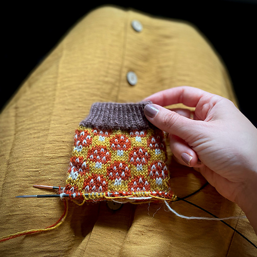 Ravelry: Magical Mycelium socks pattern by Stone Knits