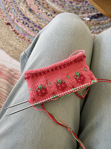 Ravelry: Itty Bitty Berry socks pattern by Stone Knits