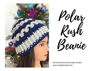 Ravelry: Polar Rush Beanie pattern by Straight Hooked