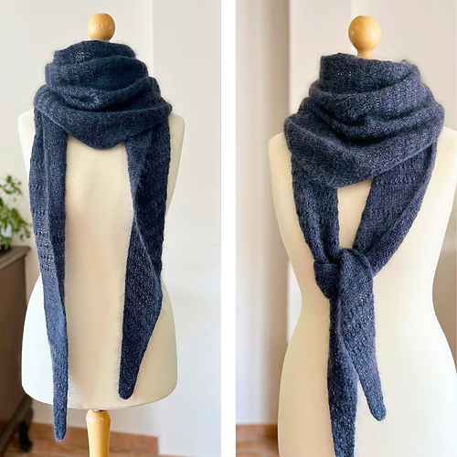 Ravelry: Celeo Schal/Tuch 2 in 1 Anleitung pattern by Sandra Fischer