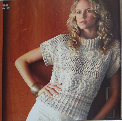 Ravelry: 6287 Quergestrickter Pulli mit Zöpfen pattern by Schachenmayr