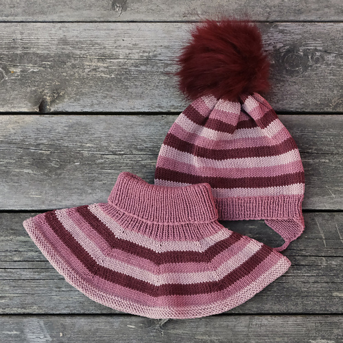 Ravelry: Lue med striper pattern by Marianne Olsen
