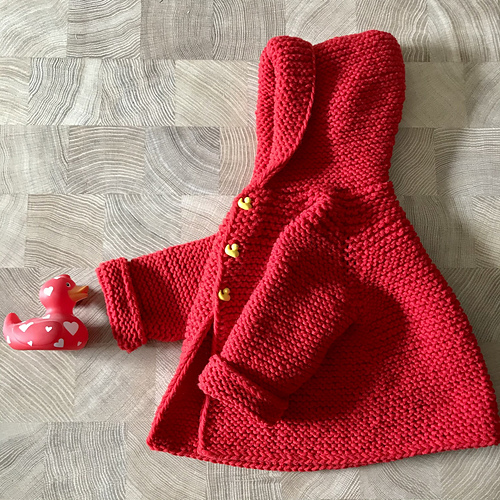 Ravelry: Babbity Chunky Hooded Jacket pattern by marianna mel