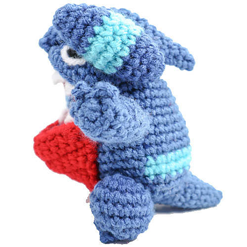 Ravelry: Pokemon Gible Amigurumi pattern by Strings Away