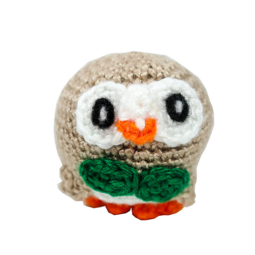 Ravelry: Pokemon Rowlet Amigurumi pattern by Strings Away