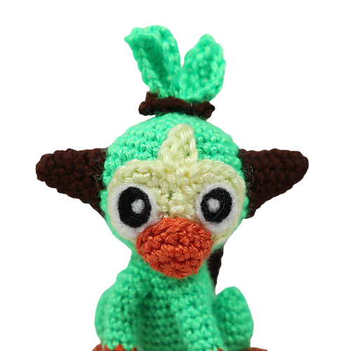 Ravelry: Pokemon Grookey Amigurumi pattern by Strings Away