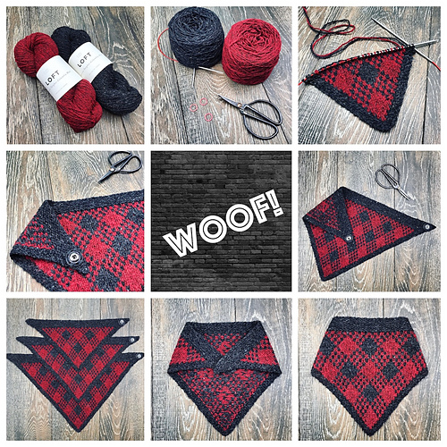 Ravelry: Woof! pattern by Alexandra Davidoff