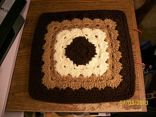 Ravelry: Four 12” Shell Stitch Granny Square Variations pattern by ...
