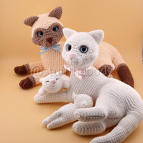 Ravelry: Poppy The Newborn Kitten pattern by StuffTheBody