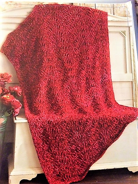 Ravelry: Feather and Fan Afghan pattern by Premier Yarns Design Team
