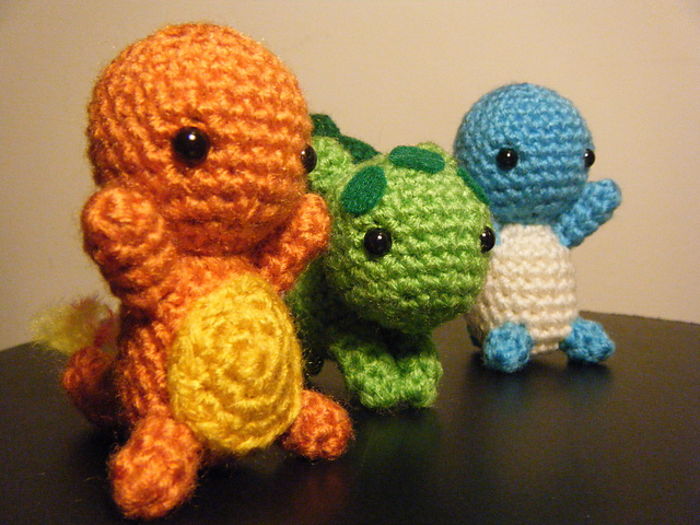 Ravelry: Pokemon Inspired Kanto Set pattern by sublyminalcat