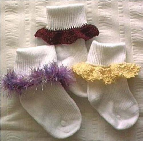Ravelry: Sock Edgings For Baby pattern by Heather Macias