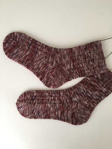 Ravelry: Upright Socks pattern by Mary Lukas