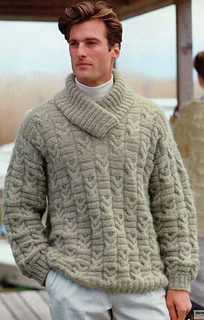 Ravelry: #04 Cable and Ridge Pullover pattern by Laurie Macmillan