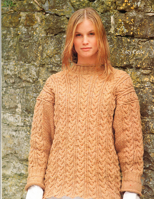 Ravelry: Lacy Cable pattern by Annabel Fox