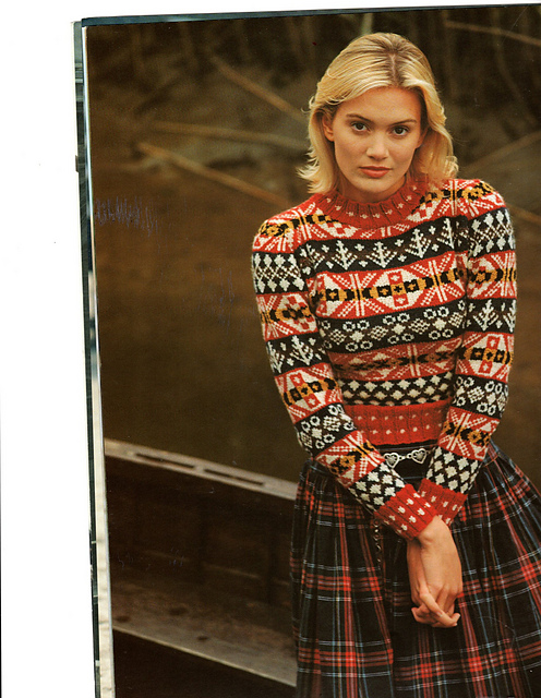 Ravelry: Skerries Fitted Fairisle pattern by Annabel Fox