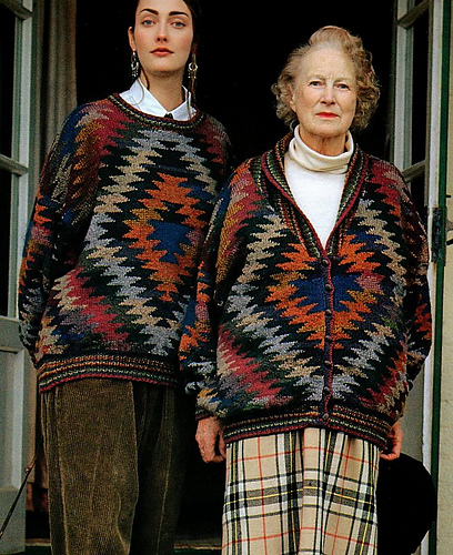 Ravelry: #4 Baclava jacket pattern by Kaffe Fassett