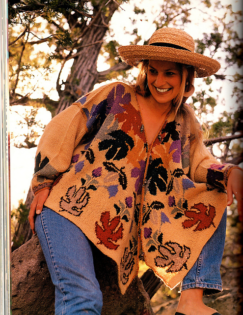 Ravelry: Leaf Kimono pattern by Donna Brunton